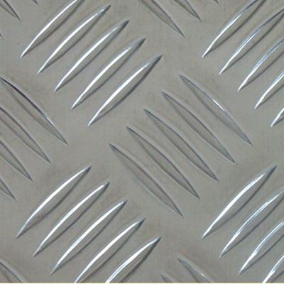China Aluminium Diamond Tread Plate , Checker Plate Sheet With High Brightness for sale
