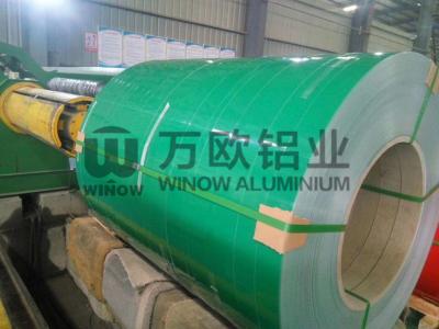 China Roofing PE PVDF Painted Aluminium Coil Easy Constructed 900-1500mm Width for sale
