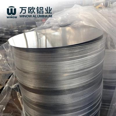 China Smooth Round Anodized Aluminum Discs Corrosion Resistant Natural Color for sale