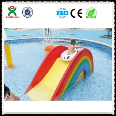 China Fiberglass Water Slide Colorful Water Slide for Kids QX-082A for sale
