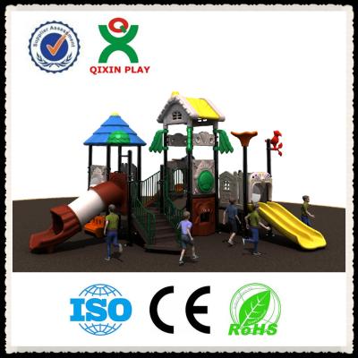 China Outdoor Playground Structures for Kindergarten kids playground QX-014A for sale