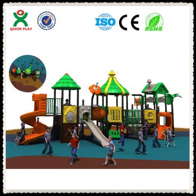 China Outdoor Play Structures Used Outdoor Play Equipment For Nursery School Furniture QX-019A for sale