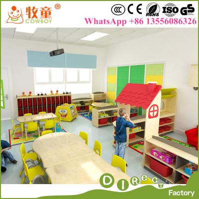 China Guangzhou Supplier Play School Furniture Kids Toy Cabinets School Classroom Furniture for sale