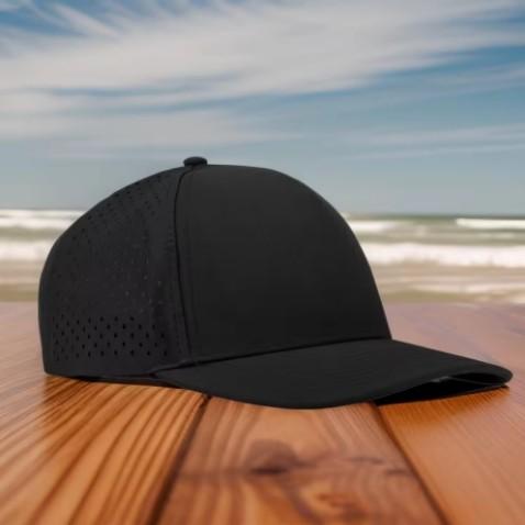 Quality Waterproof Polyester Snapback Baseball Cap with Curved Brim Applique Pattern for for sale