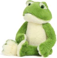 Quality Plush Frog Stuffed Animal Cute Frog Soft Toy with White Belly Gift for sale