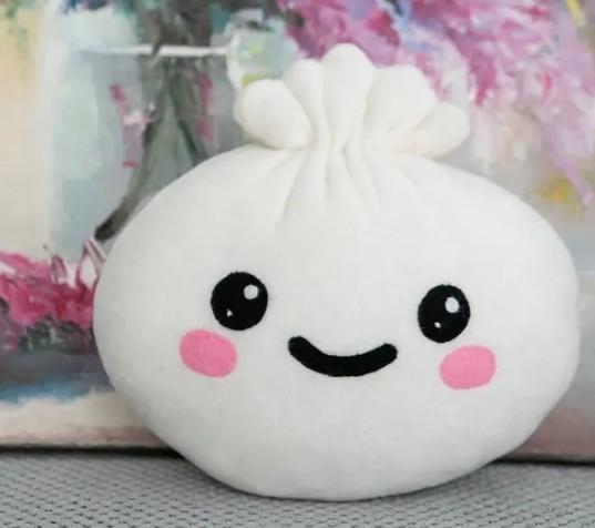 Quality Custom kawaii handmade smile bao dumpling plush Toy for sale
