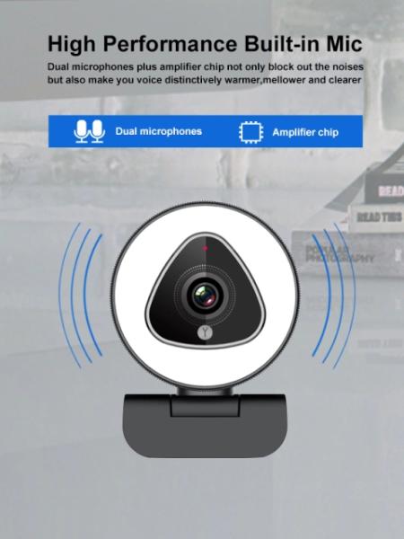 Quality Auto Focus USB 30FPS 1080P Webcam For Streaming Video Calls for sale