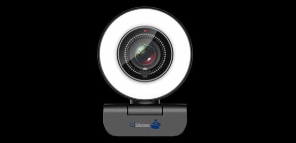 Quality 1080P 60FPS USB Streaming Gaming Web Camera With Touch Beauty Light for sale