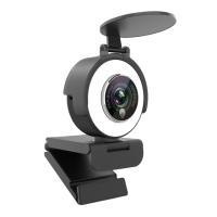 Quality 1080P 60FPS USB Streaming Gaming Web Camera With Touch Beauty Light for sale