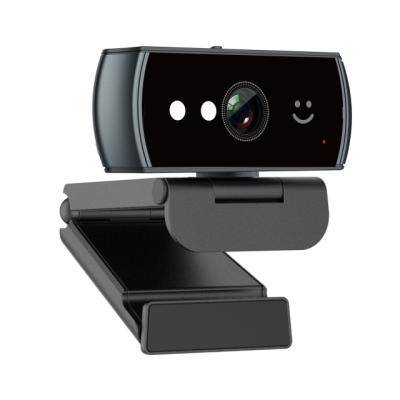 China Windows AI Face Recognition Webcam 1080p 30FPS Fixed Focus Webcam for sale