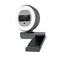 Quality Touch Ring Light Auto Focus Web Camera USB Webcam 2K 30fps for sale