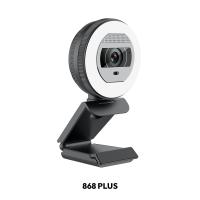 China 2K 30fps Touch Light Web Camera USB Webcam Auto Focus Lens for sale
