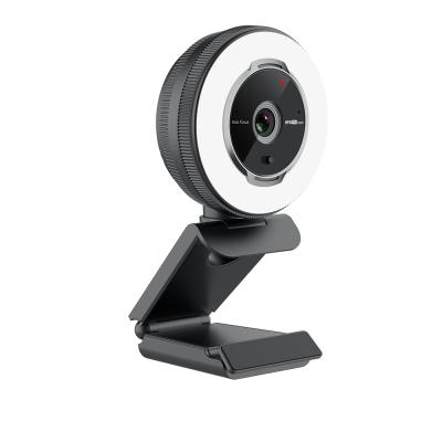 China 1080p 60fps Web Camera With Ring Light 4K Streaming USB Camera 862L for sale