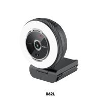 China 4K UHD Web Camera Fast Auto Focus Ring Light External USB Camera for sale