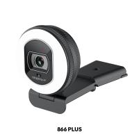 Quality 2K 30fps Live Streaming Webcam Remote Control Touch Light USB Video Web Camera for sale
