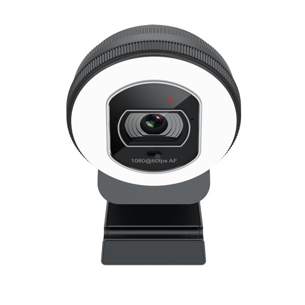 Quality 2K 30fps Live Streaming Webcam Remote Control Touch Light USB Video Web Camera for sale