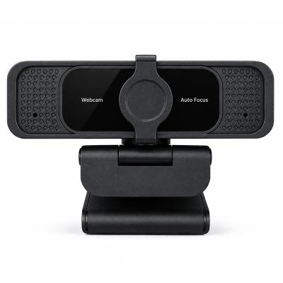 China F76 2K USB Webcam Wide Angle Stereo Audio Video Meeting Camera for sale