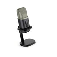 China USB Condenser Microphone for Content Creation with RGB Lighting Multi Pattern Mic for sale