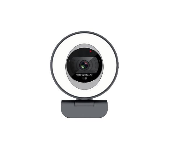 Quality Business Conference Webcam with 1080P 60FPS and Adjustable Fill Light for sale