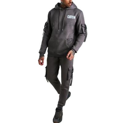 China High Quality Sports Men'S Tracksuits Running Fashion Training Jogging Wear Custom Flare Sweatpants and Hoodie Sets for Men for sale