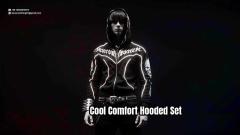 Very cool hooded shirt set
