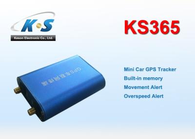 中国 追跡し、監察するリアルタイムの Keson KS365 車 GPS の追跡者の作り付けのバックアップ電池そして Simcom 販売のため