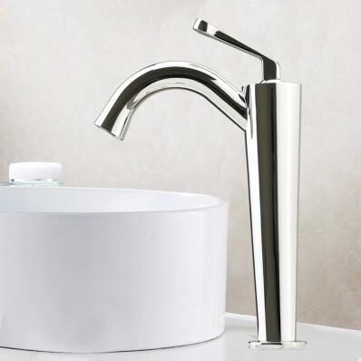 China Act Designed Brass High Version Mixer Water Bathroom Sink Faucets T0299CH for sale