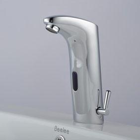 China Contemporary Brass Bathroom Sink Faucet with Automatic Sensor - T0105A for sale