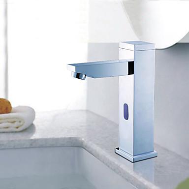 China Contemporary Brass Automatic Sensor Bathroom Sink Faucet - T0116 for sale