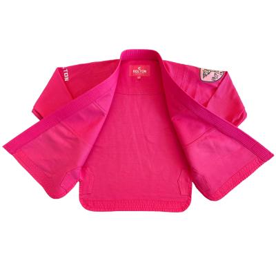 China Children Martial Arts Training Pearl Weave BJJ Gi Judo Gi 350GSM Fabric 100% Cotton for sale