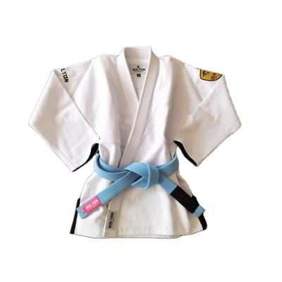 China Training Premium Jiu Jitsu Belt 100% Cotton Light Weight Origin Gi Belt for sale