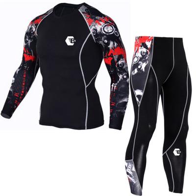 China Light Weight MMA Rash Guard with 80% Polyester 20% Spandex Fabric and Fully Sublimation Printing for sale