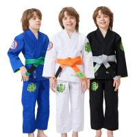 Quality Durable 100% Cotton 350GSM Pearl Weave Jiu Jitsu Gi Customized MMA Kids for sale
