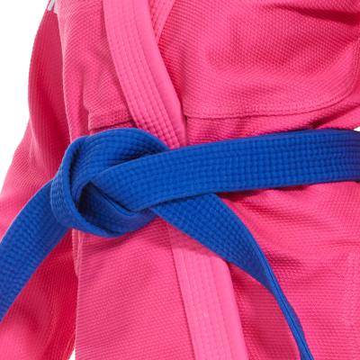 China Soft Digital Print Customized BJJ Gi Belt 100% Cotton Durable For Martial Arts for sale