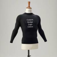 Quality 220 gsm Fully Sublimation Judo BJJ Rash Guards Long Sleeve For Martial Arts for sale