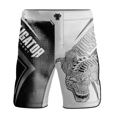 China Custom MMA Grappling Shorts With 4 Way Stretch Quick Dry And Anti Pilling For BJJ Training for sale