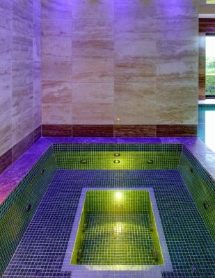 Cina Hotel Indoor Ceramica in oro Mosaico per piscina e sfondo murale con funzione in vendita