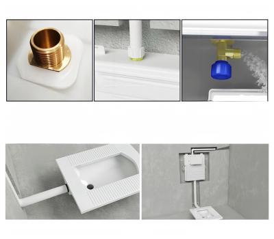 Cina Moderno bagno elettronico auto-aperto con serbatoio di acqua nascosto e tecnologia intelligente in vendita
