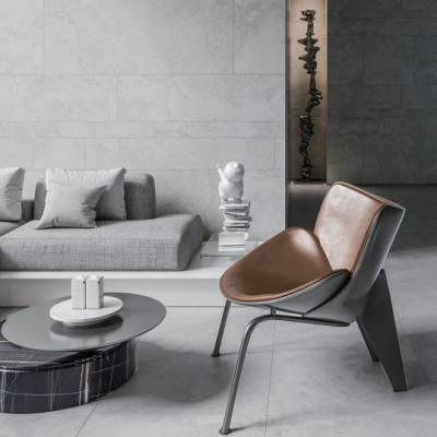 中国 トラベルチン 型 滑り止め R11 600x600 ポーセラン 床タイル 白色 屋外公園用 販売のため