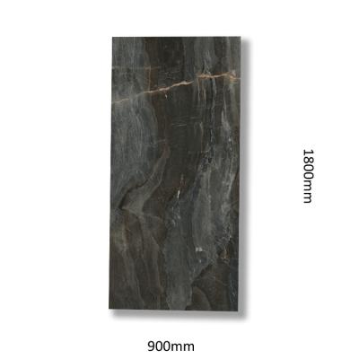 Cina Tecnica Piastrelle vitrificate Effetto marmo Piastrelle di gradino in nero Piastrelle di pavimento 3D per salotto in vendita
