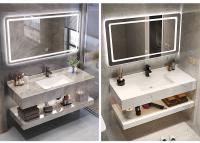 China SLABS/SINTERSTONE Carcase Material Rectangle Bathroom Hanging Cabinet for Home for sale