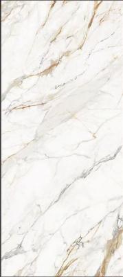 Cina Modello continuo Piastrelle di lamiera di marmo di grande formato per pareti e pavimenti di sfondo dell'hotel in vendita