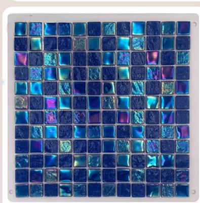 China Mosaïek van porselein voor zwembad en badkamer 300*300*8 mm voor decoratie of ruimte Te koop
