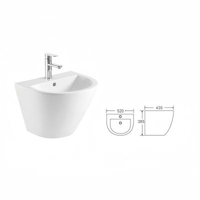 China Lentamente Toilet Seat Cover Pedestal Laveira de mãos para sala de jantar de luxo 680x370x830mm à venda