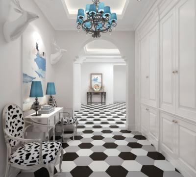 Cina Assorbimento dell'acqua inferiore allo 0,5% Piastrelle in ceramica vetrata per cucina e pareti con design rustico in vendita
