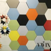 China Water Absorption Below 0.5% Glazed Ceramic Kitchen and Wall Tiles with Rustic Design for sale