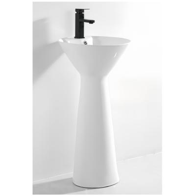 China Lentamente Toilet Seat Cover Cerâmica Pedestal Laveira de mãos para as suas necessidades à venda
