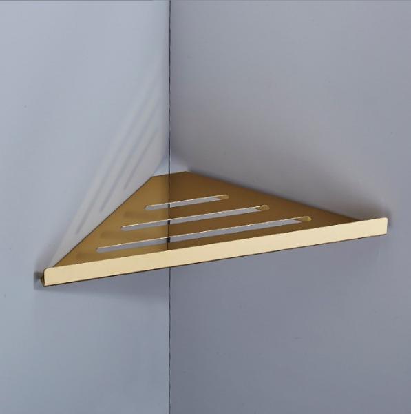 Quality Modern/Classic Bathroom Wall Installation Stainless Steel Shower Shelf with Polish Finish for sale