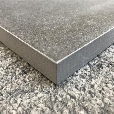 Cina Piastrelle di porcellana vitrificata per pavimenti per traffico pesante in colore grigio scuro 600 x 600 mm in vendita