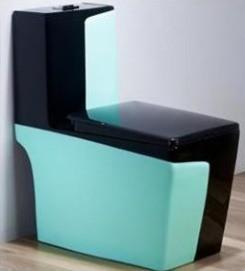 Cina Bagno in ceramica in oro a forma quadrata moderno WC Vasca igienica One Piece 2022 Prodotti sanitari in vendita